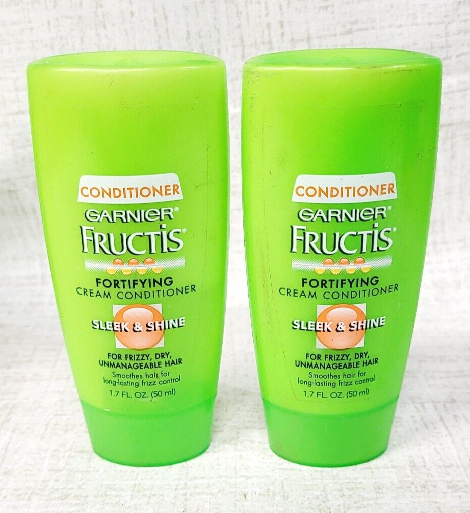 Garnier Fructis FORTIFYING Cream Conditioner Sleek & Shine 1.7 fl oz ...