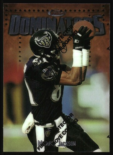 1997 Finest Michael Jackson #248 Baltimore Ravens | eBay
