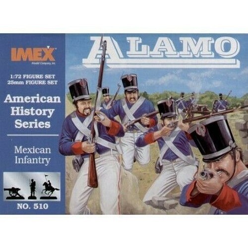 Imex 510 1/72 Alamo Mexicain Infanterie (46, 1 Cheval) | eBay