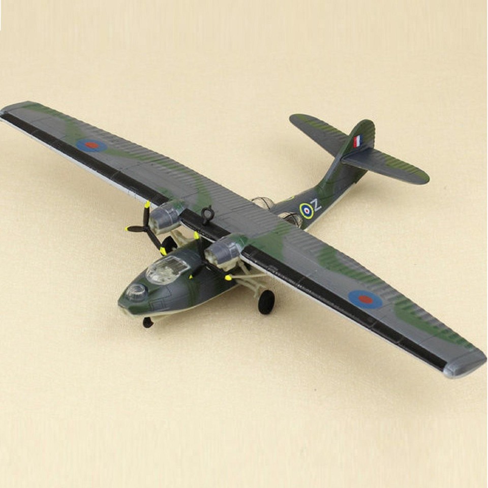 1/144 WW2 UK RAF Classic PBY 5 Catalina Aircraft Fighter Plane Military ...