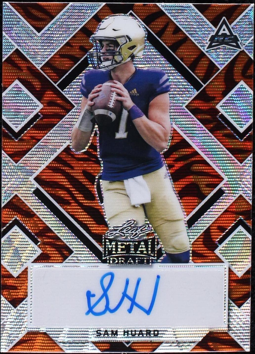 2022 Leaf Metal Draft - Sam Huard #BA-SH2 Tiger Wave /5 (AU, RC) for ...