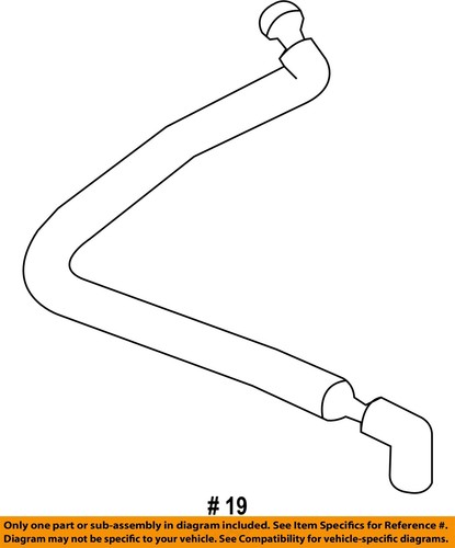 GM OEM Air Cleaner Intake-PCV Valve Tube Hose 12634292 | eBay