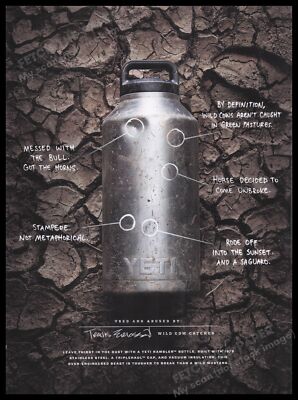Yeti Rambler Travis Ericsson 2000s Print Advertisement Ad 2017 "Used ...