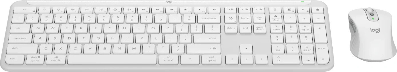 Logitech MK950 Signature Slim Wireless Keyboard and Mouse Combo Off ...