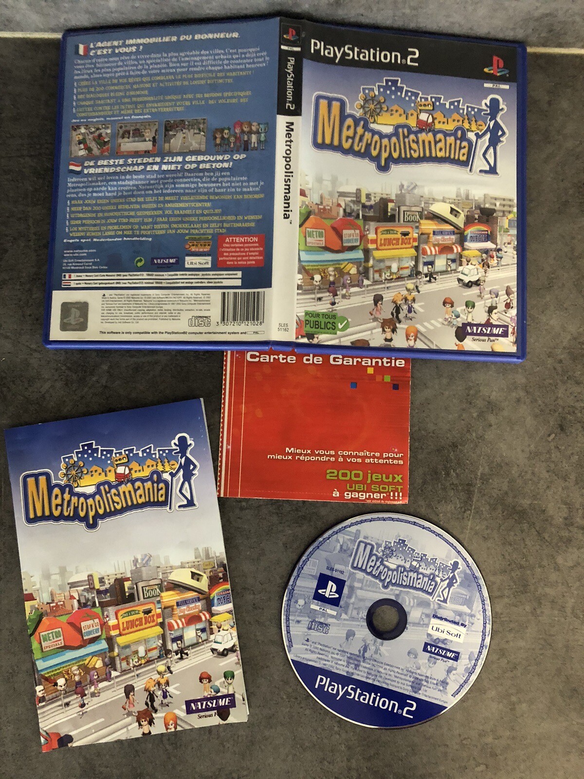 Metropolismania 2 PlayStation 2 PAL - Prix - Photo - Présentation