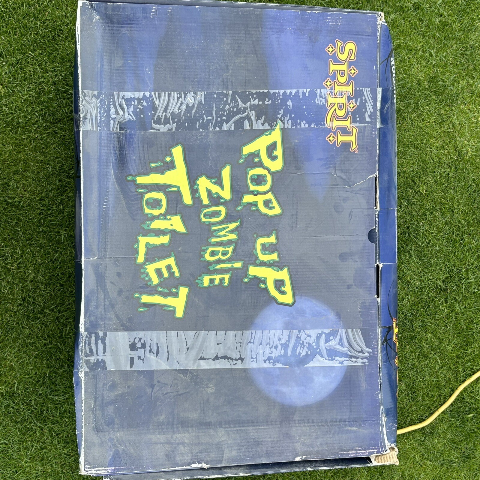 Spirit Halloween Pop up Zombie Toilet Animated Prop Animatronic W/ Box ...