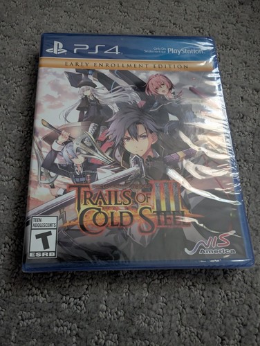 Trails of Cold Steel III 3 Sony Playstation 4 PS4 Early Enrollment New ...