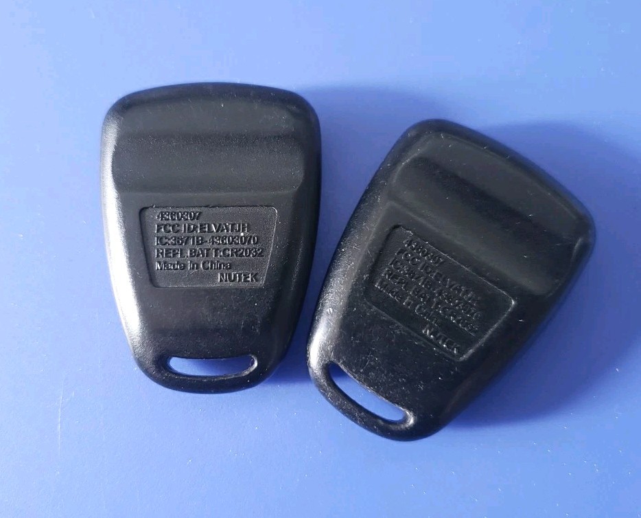 2x NICE FORD REMOTE START FOB SINGLE BUTTON NUTEK FCC# ELVATJH 4360307 ...