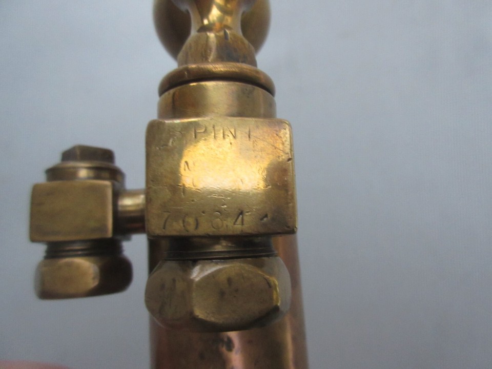 Antique Brass Steam Engine Oiler Hydrostatic Lubricator (Detroit ...