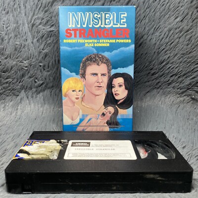 Invisible Strangler VHS 1987 Video Treasures Robert Foxworth Elke ...