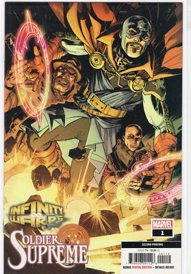 Marvel Comics INFINITY WARPS SOLDIER SUPREME #1 second printing VF ...