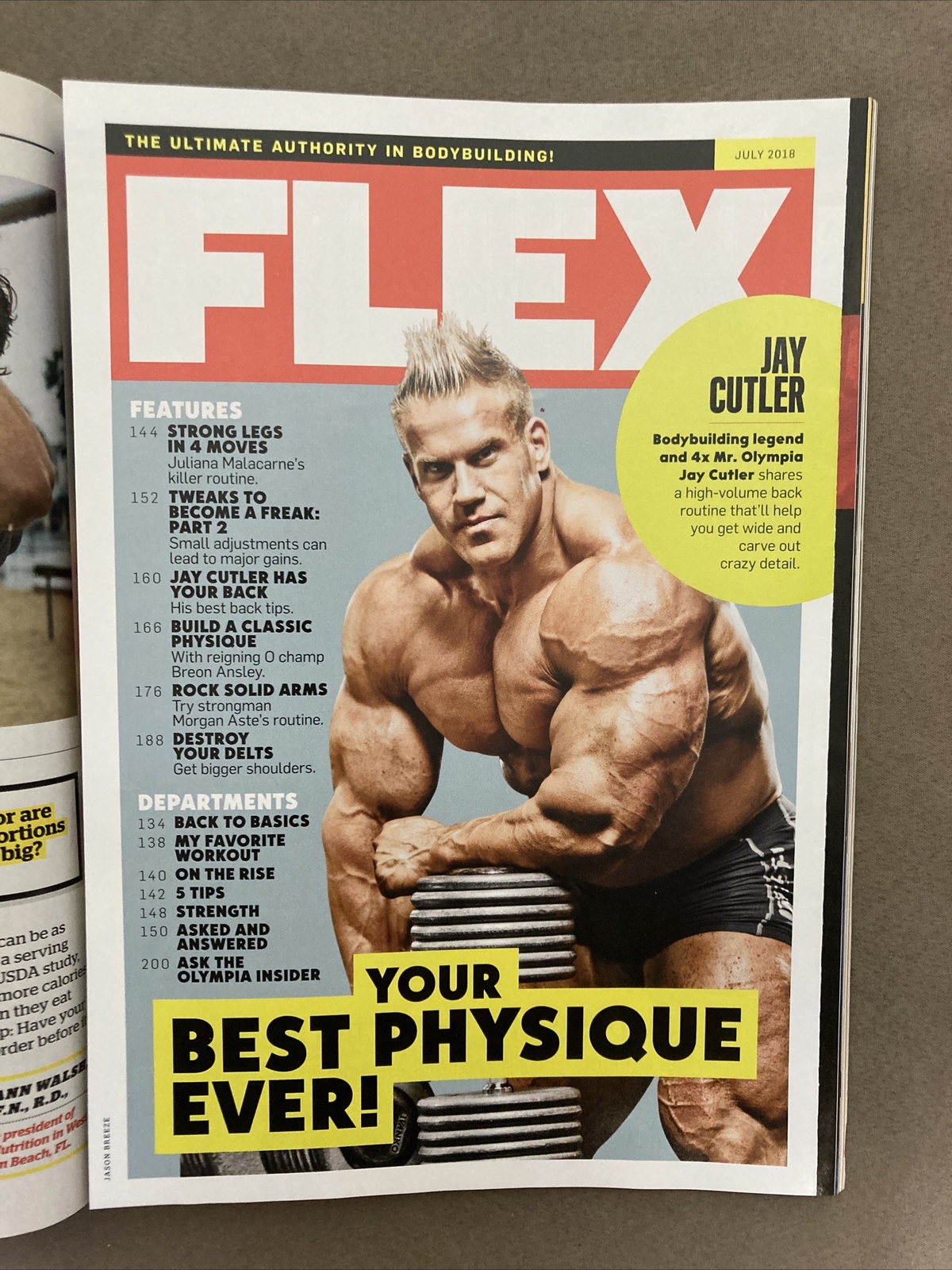 Muscle & Fitness Bodybuilding Magazine / Casey Christopher / 07-18 | eBay
