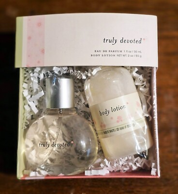 TRULY DEVOTED - Perfume & Lotion Set - Vintage Gap - New/Sealed - Very ...