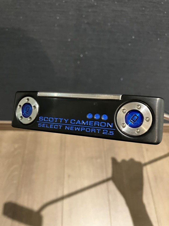 Scotty Cameron Select Newport 2.5 Junkyard dog Custom putter Blue 34 ...