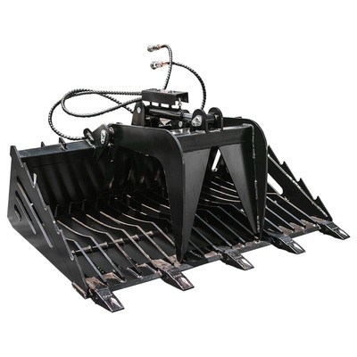 Heavy Equipment Attachments - Rock Rake
