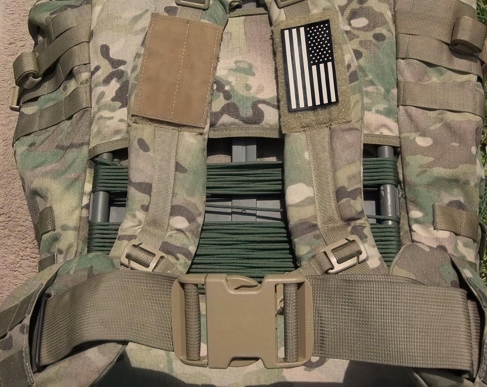 LONDON BRIDGE - LBT-2657A - 8 Pocket Light Ruck - MC - PRE-OWNED - VERY ...