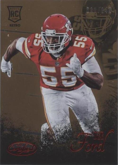 2014 Panini Certified - Retro Rookie Dee Ford #RR44 Red /249 (RC) for ...