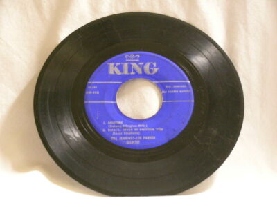 BILL JENNINGS & LEO PARKER Solitude / Stuffy King 341 45 rpm 7" single ...