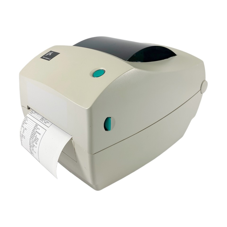 Zebra TLP 2844-Z Thermal Transfer Label Printer USB LAN Serial No ...