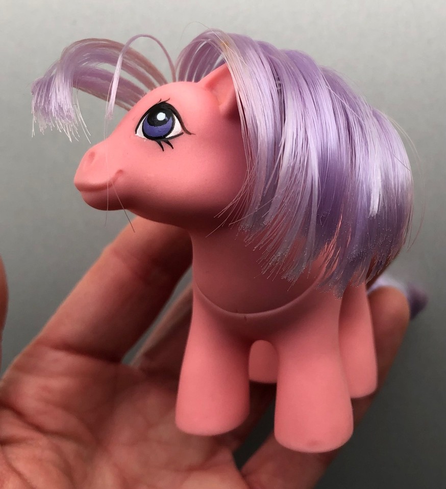 Vintage Hasbro 1980s 80s G1 MLP My Little Pony BABY PINK EMBER Mail ...