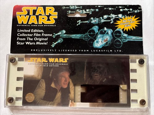 Star Wars Limited Authentic 70mm Film Frame Original Han Solo Edition ...
