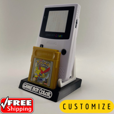 Nintendo Gameboy Color & Game Stand/Display - DISPLAY ONLY (Customize ...