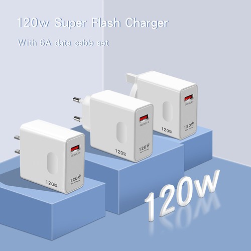 Super Fast Charging Kit For Huawei And Xiaomi 120w Charger With Adapter ...
