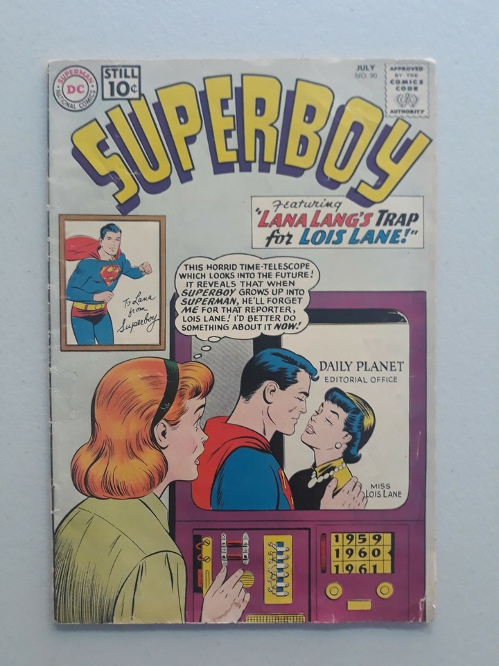 Superboy 75, 77, 90, 91, 92, 94, 108, 119 DC Comics 1959 - 1965 | eBay