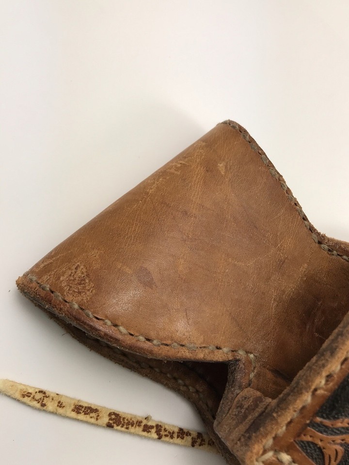 Quick Draw Tooled Leather Holster 5.5" Colt SAA Roses P Monogram 11187 ...