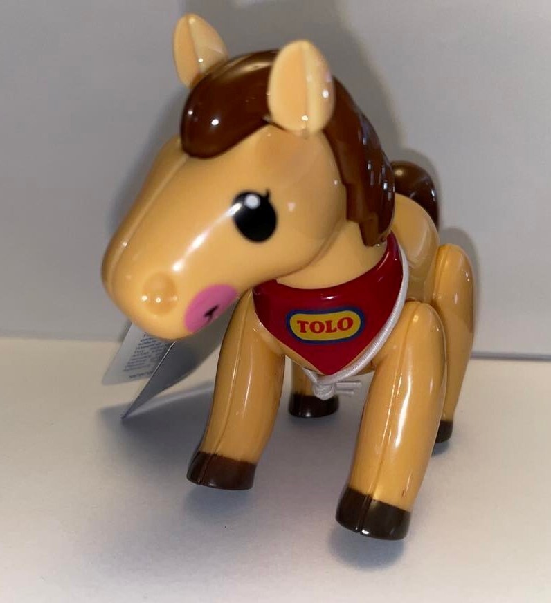 TOLO First Friends BROWN PONY ~ Style #87453 ~ Clicking Parts ~ -5 ...