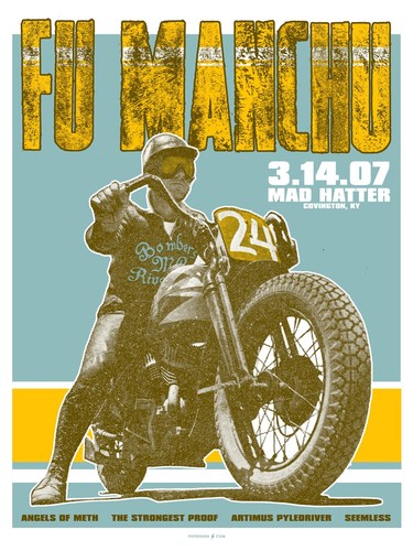 Fu Manchu March 2007 Limited Edition Gig Poster | eBay