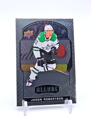 Jason Robertson ROOKIE CARD 2020-21 Upper Deck Allure #82 Dallas Stars ...