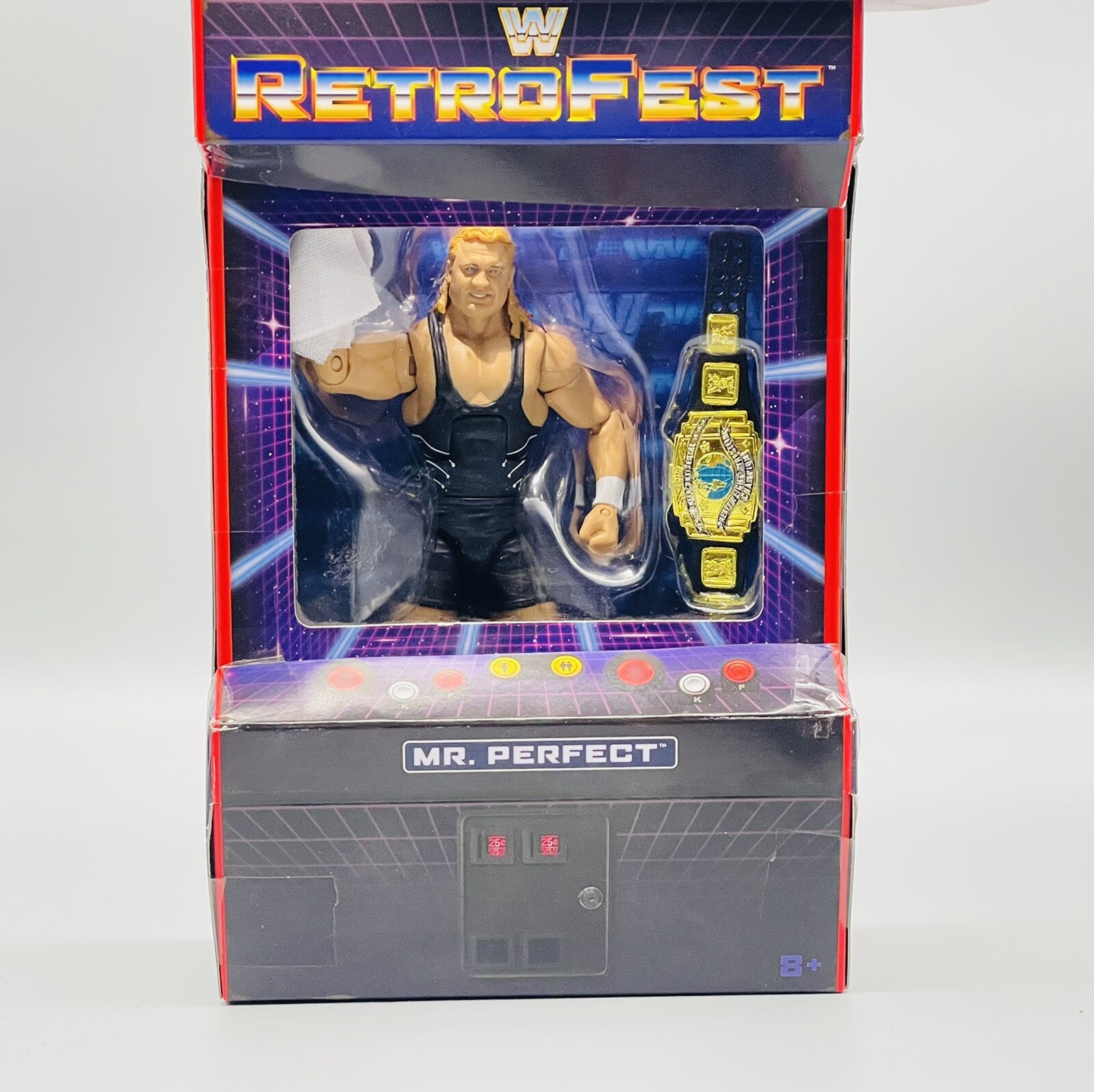 WWE MR PERFECT ELITE RETROFEST ACTION FIGURE CURT HENNIG Mattel 2018 ...