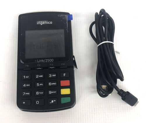 Ingenico Link 2500 PMF30912010U Wireless Terminal W/battery 3N0108064 ...