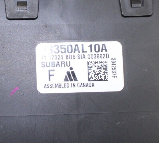 2017-19 SUBARU OUTBACK WAGON POWER REAR GATE CONTROL MODULE ECU OEM ...