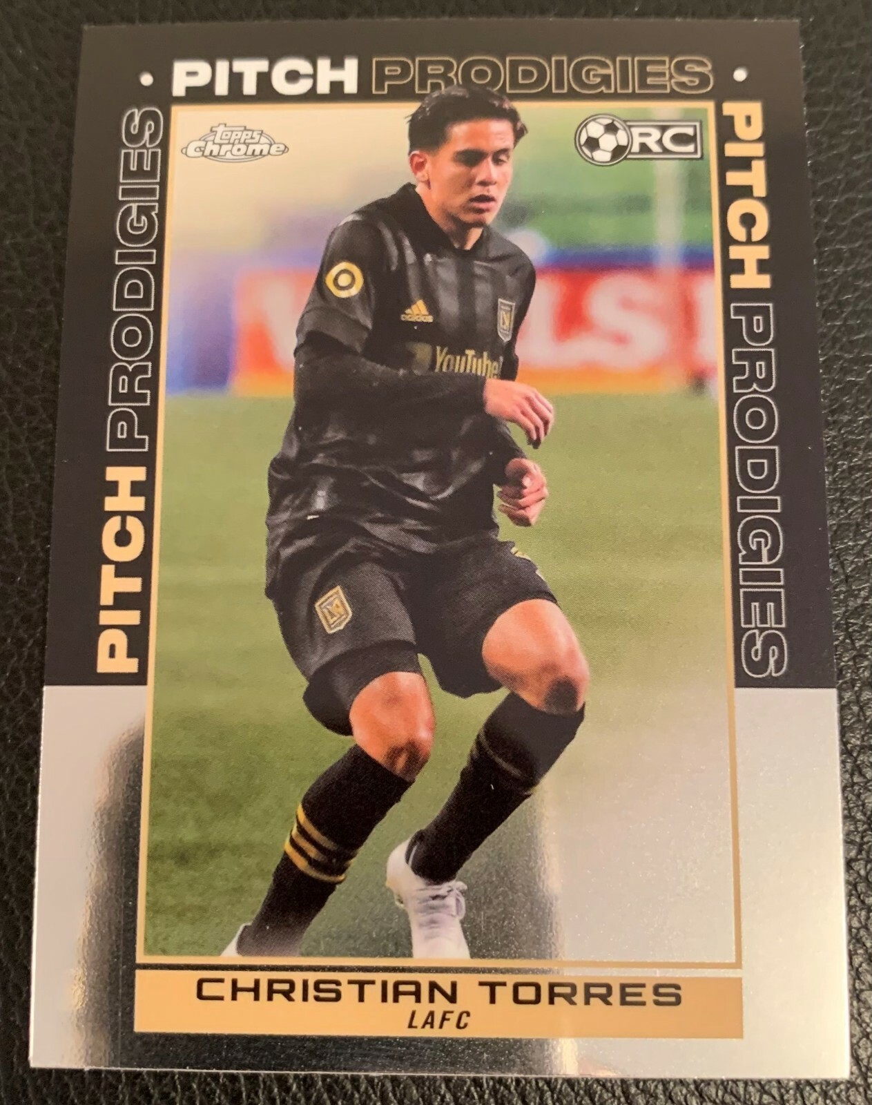 2021 TOPPS CHROME SOCCER CHRISTIAN TORRES LAFC #191 PITCH PRODIGIES ...