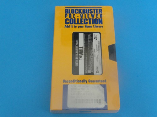 SHOWTIME'S THE WALL - "BLOCKBUSTER PRE-VIEWED VIDEO COLLECTION" (VHS ...
