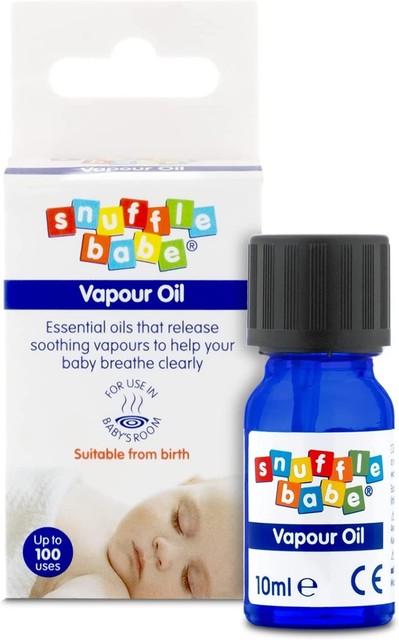 Snuffle Babe Snufflebabe Vapour Oil Essential Baby Nasal Decongestant ...