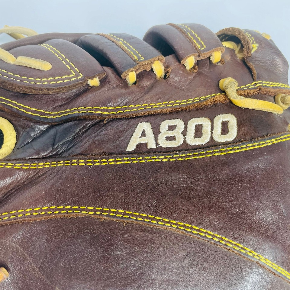 Wilson Mitt A800 Showtime 12” Baseball Glove Brown A08LB16BM12 | eBay