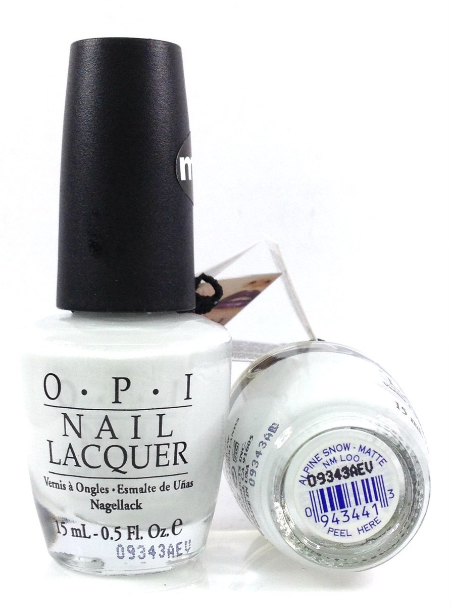 Opi Alpine Snow Matte