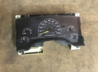95 1995 Chevy Blazer Speedometer Instrument Cluster 158k Miles Speedo ...