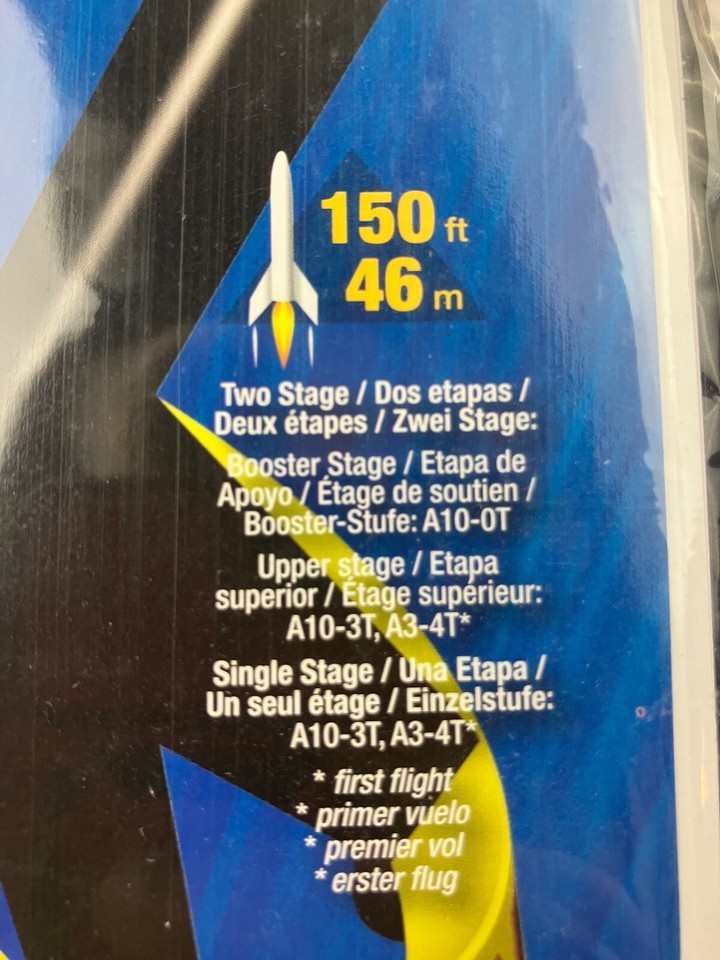 3 Very Unusual Estes Flying Model Rocket Kits: Flip-Flyer, Hex 3, Twin ...