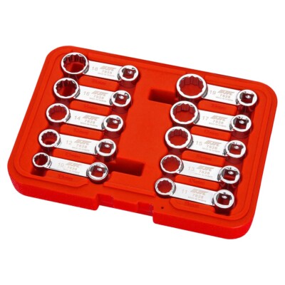 JTC-7828 3/8” x 10PCS BOX END CROWFOOT WRENCH SET | eBay