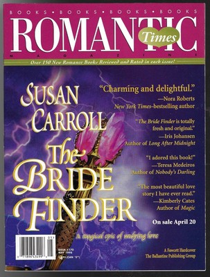 Romantic Times Magazine May 1998 Issue 170 Bride Finder Susan Carroll ...