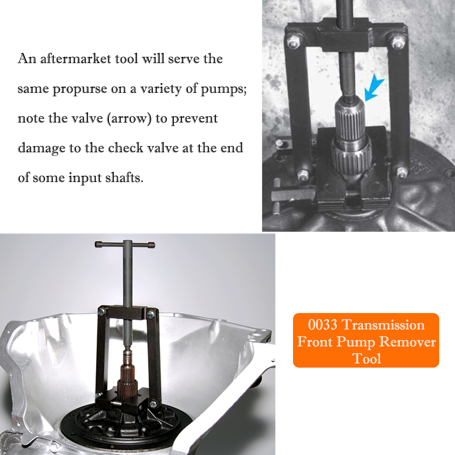 0033 Universal Transmission Front Pump Remover Heavy Duty Tool Replace ...