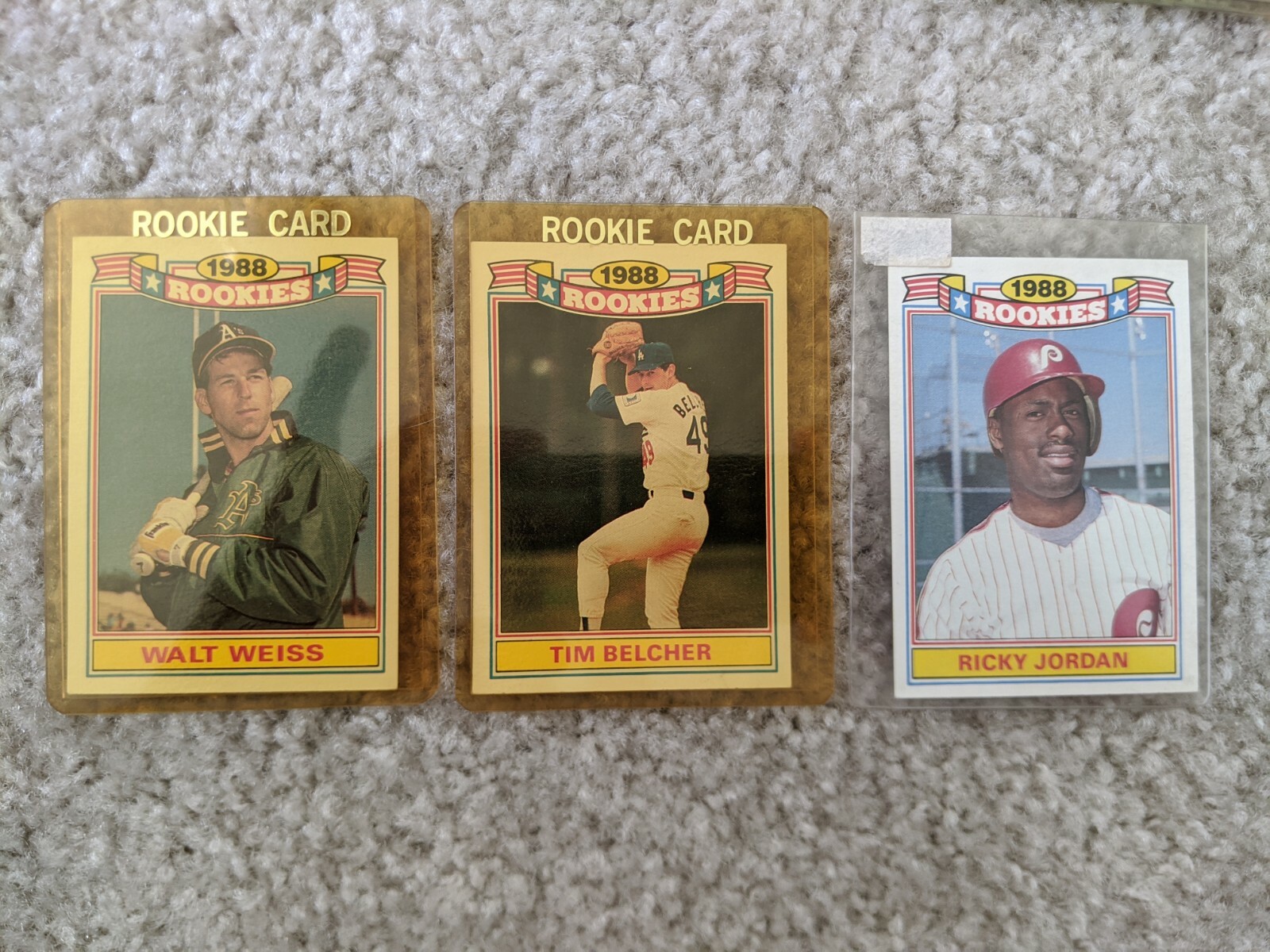 1988 Rookie Baseball Cards Commemorative Set (3 cards of 22) | eBay