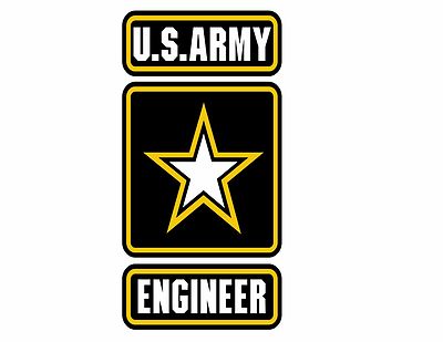 US ARMY ENGINEER VINYL DECAL STICKER ARMY STRONG | eBay