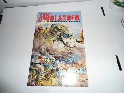 The Birdlander #1 Signed Aaron Walther Ed Bickford | eBay