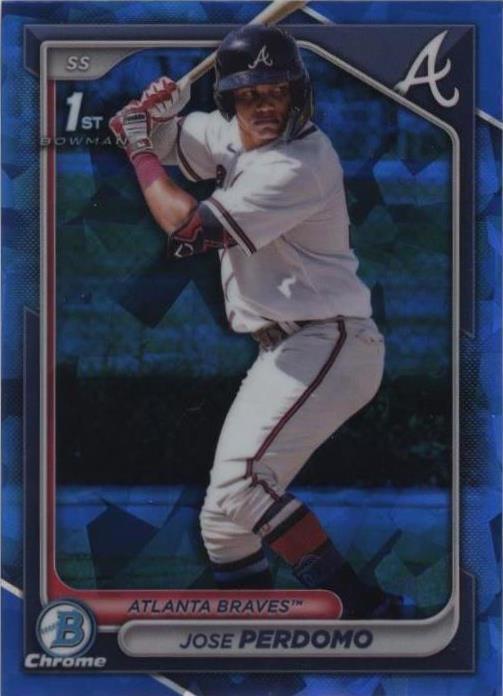 2024 Bowman Chrome Sapphire Edition - Prospects Jose Perdomo #BCP-220 ...