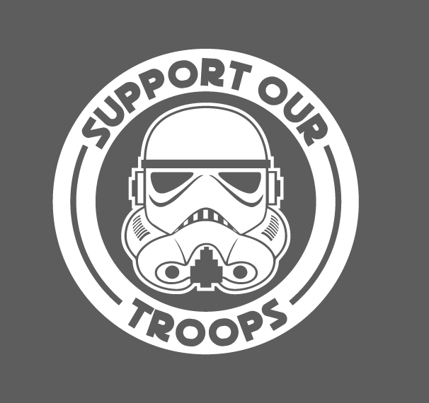 Support Our Troops Car Decals